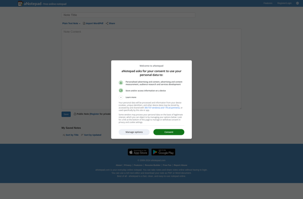 aNotepad: Simple Text Editor for Windows | Sugggest