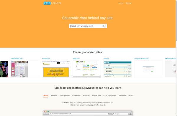 EasyCounter: Free Website Traffic Counter & Analytics Service | Sugggest