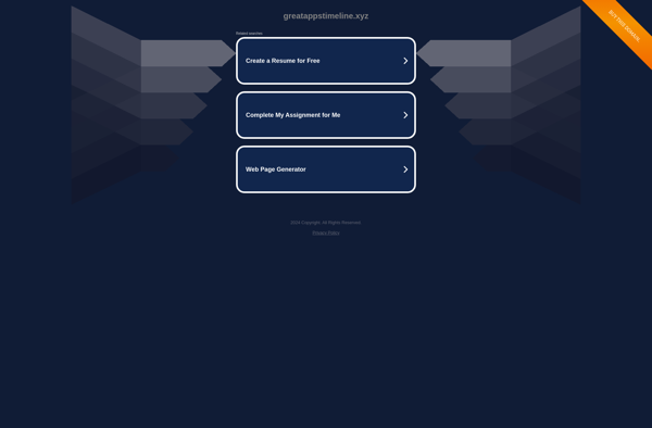 Great Apps Timeline: A Simple Timeline Creation Software for Windows ...
