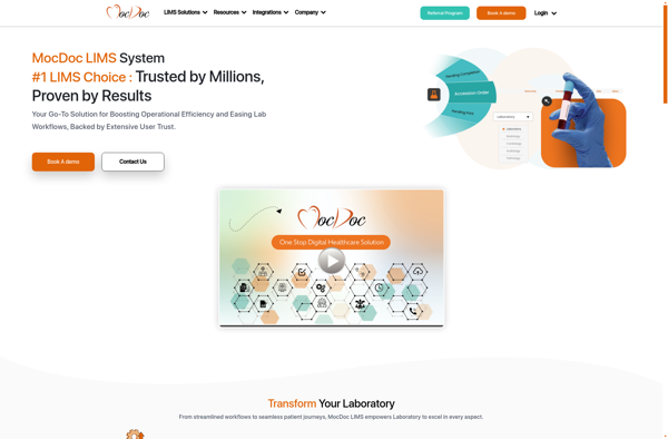 MocDoc LIMS: Cloud-based Laboratory Information Management System ...