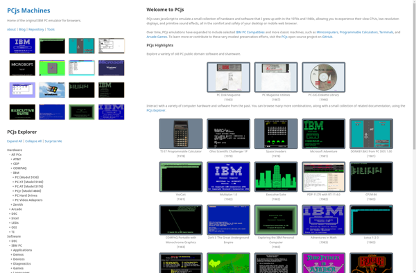 PCjs Machines: Vintage PC Emulator | Suggests