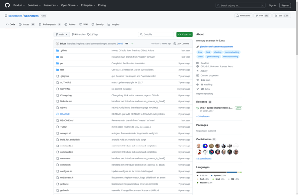 Scanmem and GameConqueror: Open Source Memory Scanner and Hex Editor Tools | Sugggest
