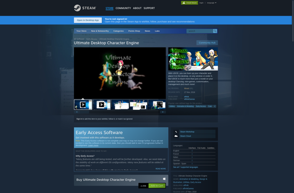 DPET (Desktop Pet Engine) | Sugggest